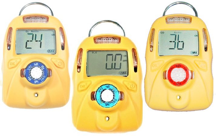 Maintenance-free single gas detectors | personal gas detection monitors
